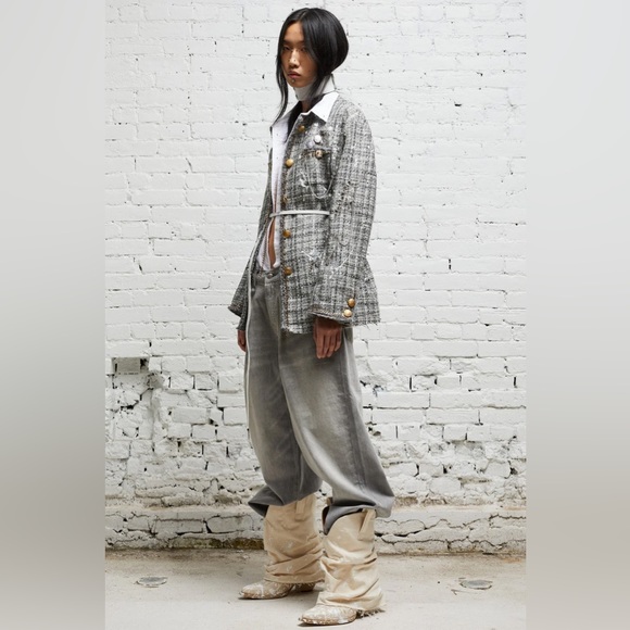 R13 | Jackets & Coats | R3 Slouch Tweed Jacket Size Medium | Poshmark